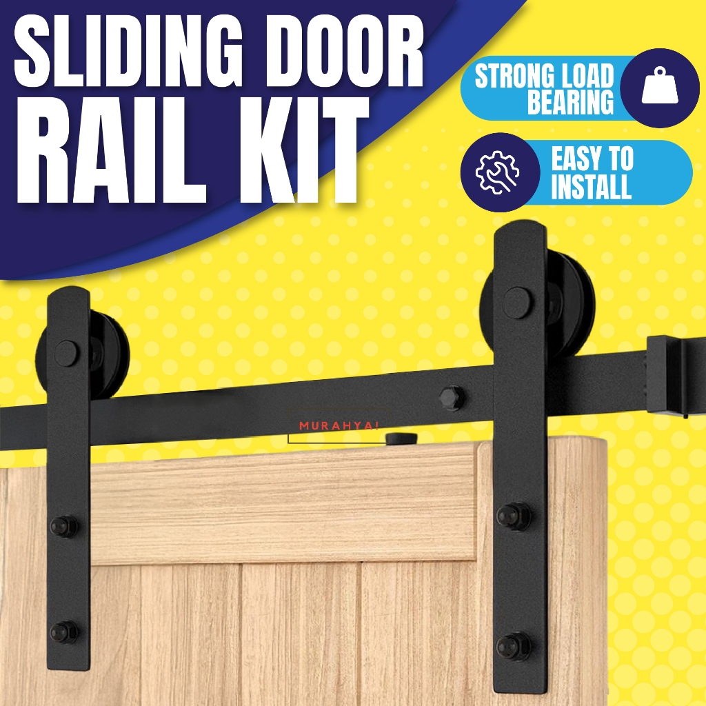 Barn Door Hanging Rail Sliding Barn Door Barn Track Hardware Rail ...