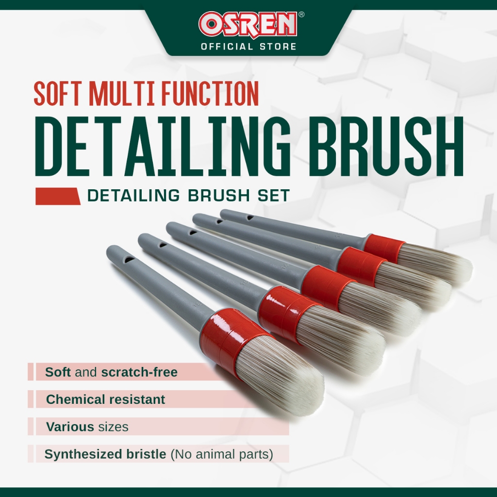 Soft Multi Function Detailing Brush - Soft Cleaning & Dusting Brush for ...