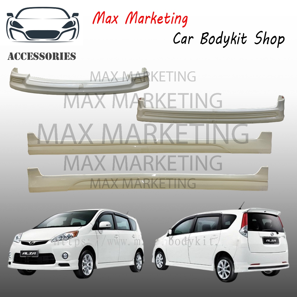 PERODUA ALZA 2010 SE BODYKIT FULL SET ABS COLLECTION BODYKIT LIP ...
