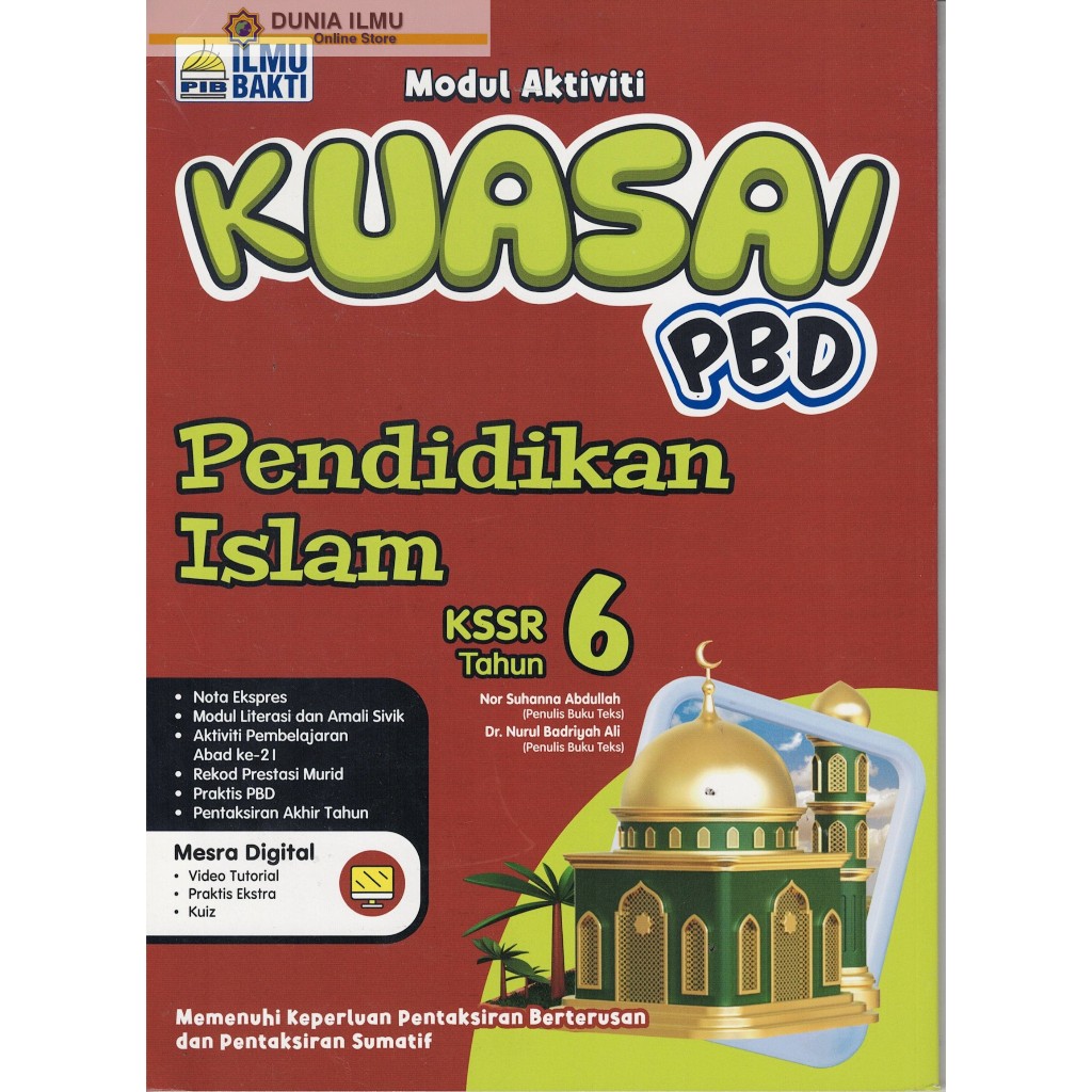 BUKU LATIHAN : MODUL AKTIVITI KUASAI PBD PENDIDIKAN ISLAM TAHUN 6 KSSR ...
