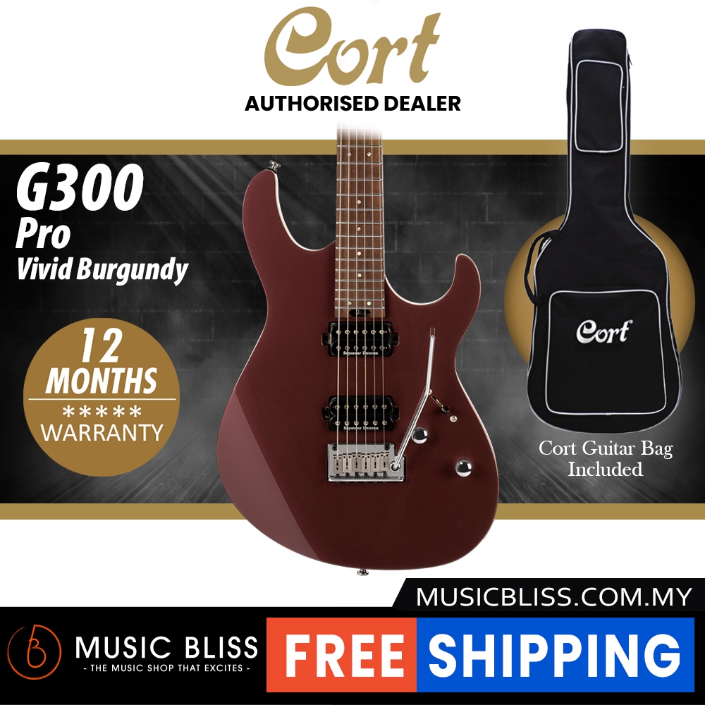 Cort G300 Vivid Electric Guitar with Bag (G-300 G 300) | Shopee Malaysia