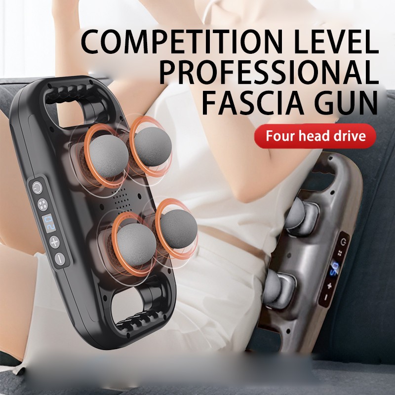 4 Head Muscle Massager Professional Deep Muscle Massager Body ...