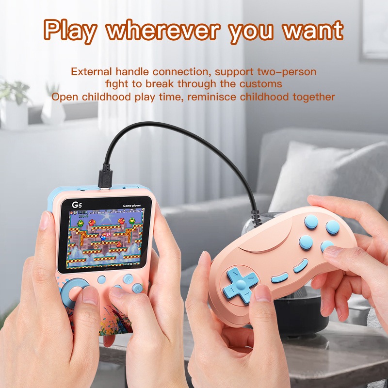 G5 Kids Game Console Super Mario Nostalgia 500 Video Game HD Color ...