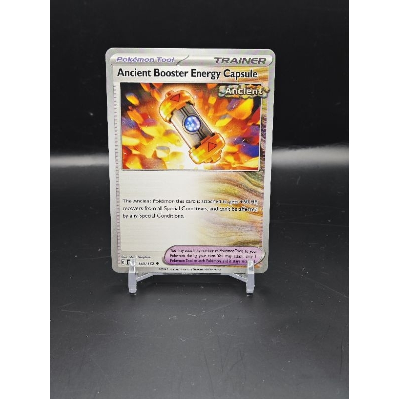 Ancient Booster Energy Capsule 140/162 Temporal Forces (Trainer Pokémon ...