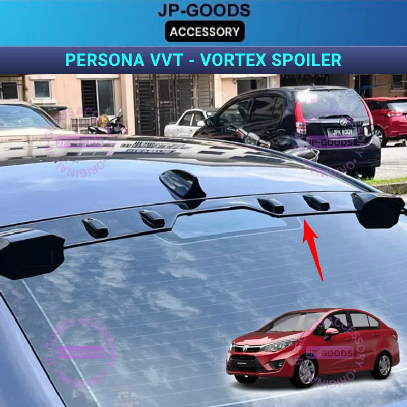 Proton Persona VVT 2016 - 2024 Rear Spoiler Vortex Style Windscreen ...