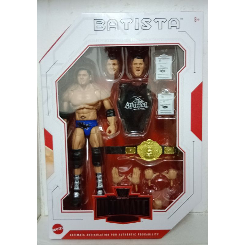Mattel WWE Ultimate Edition Greatest Hits Batista Wrestling Action ...