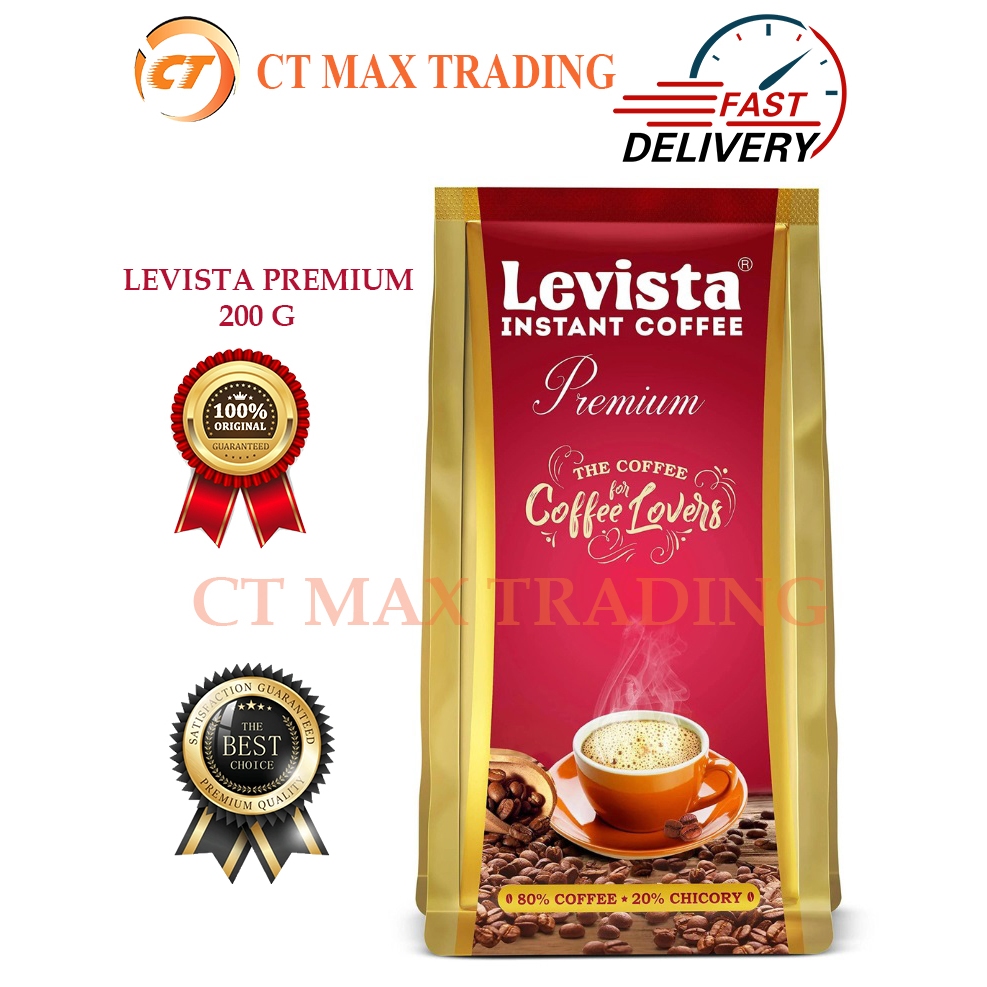 Levista Coffee Premium 200g Original Packet | Shopee Malaysia