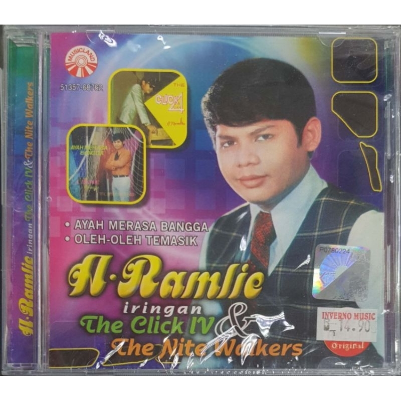 A.Ramlie - The Click IV & The Nite Walkers (CD) | Shopee Malaysia