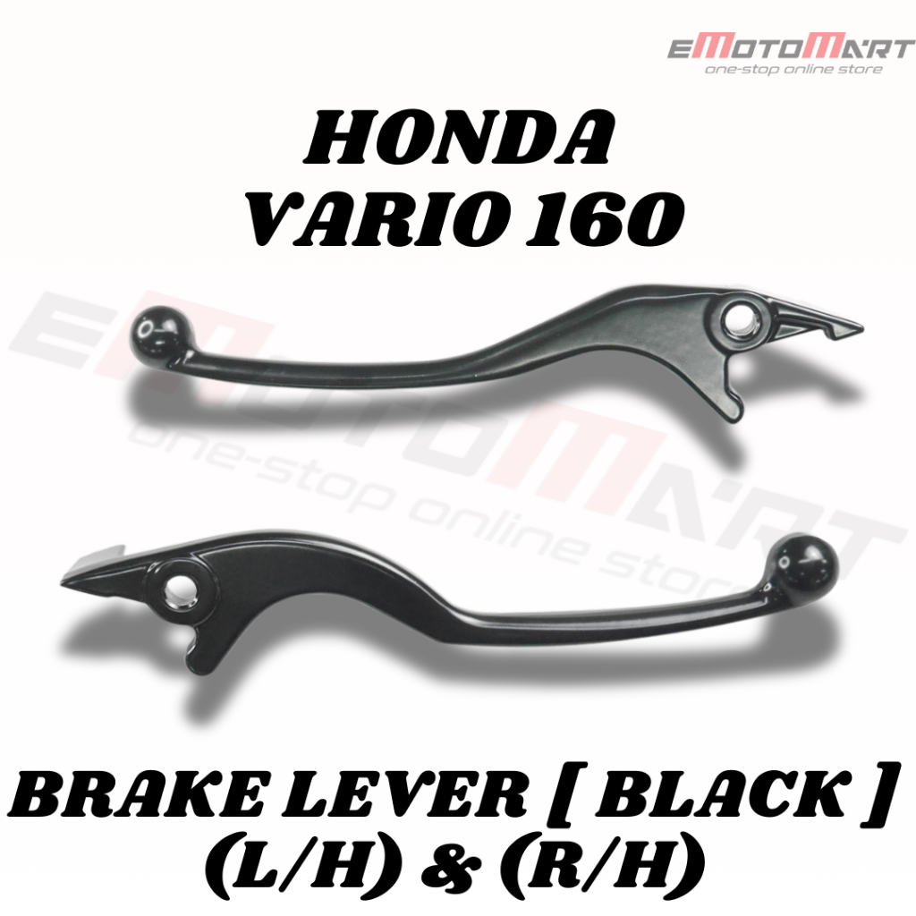HONDA VARIO160 / ADV160 BRAKE LEVER L/H & R/H -BLACK HONDA VARIO 160 ...