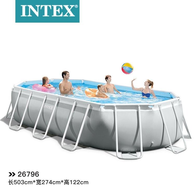 INTEX 4.5/3/2.2/2.6M/5M/6M-Large Swimming PoolPool Penutup kolam renang ...
