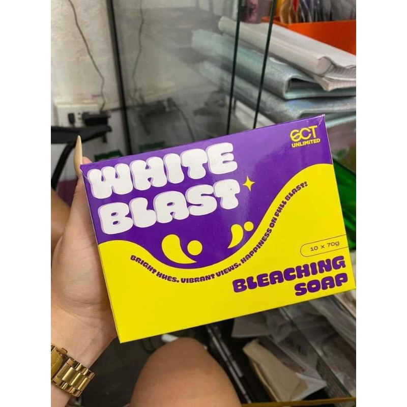 white blast bleaching soap 1 box 10pcs | Shopee Malaysia
