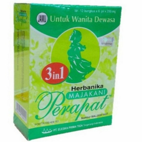 Jamu Herbal Manjakani Perapat 3in1 Menjaga Kesihatan Wanita / Perempuan ...