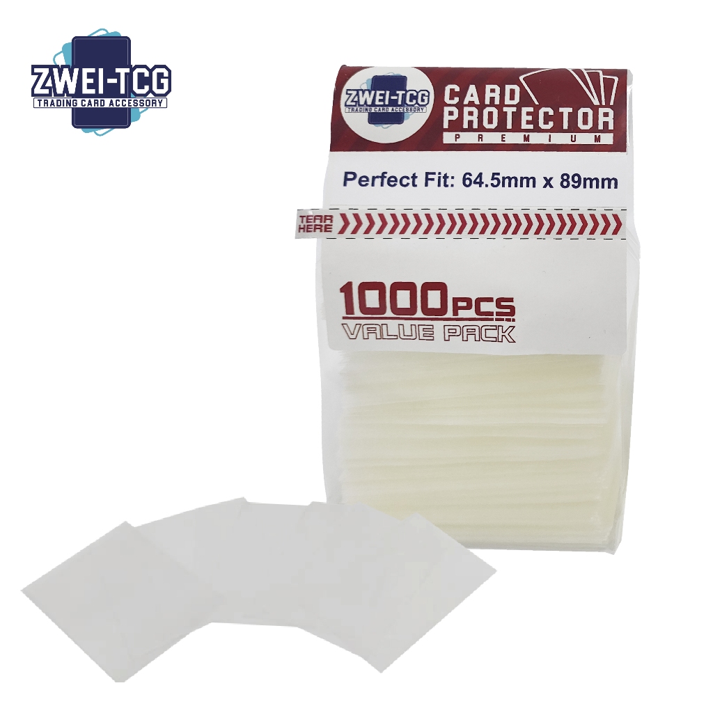 Zwei-TCG 1000 PCS Bulk Perfect fit Premium Card Protector/Sleeve MTG ...