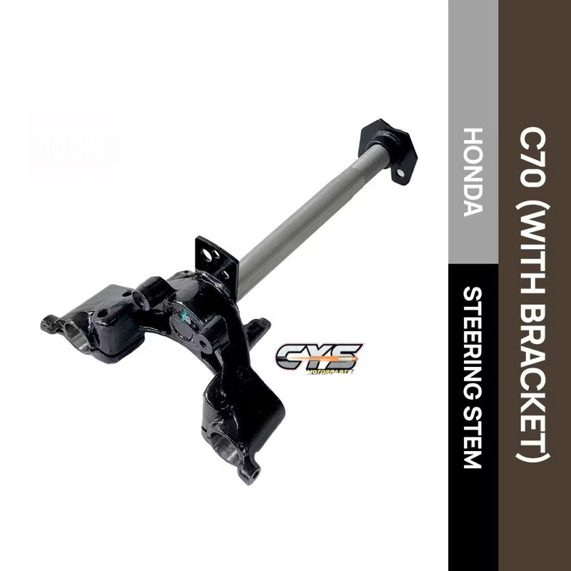 HONDA C70 GBO STEERING STEM T-FORK CUSTOM(EX5 MODI MASUK KE GBO)💯💢🆙 ...