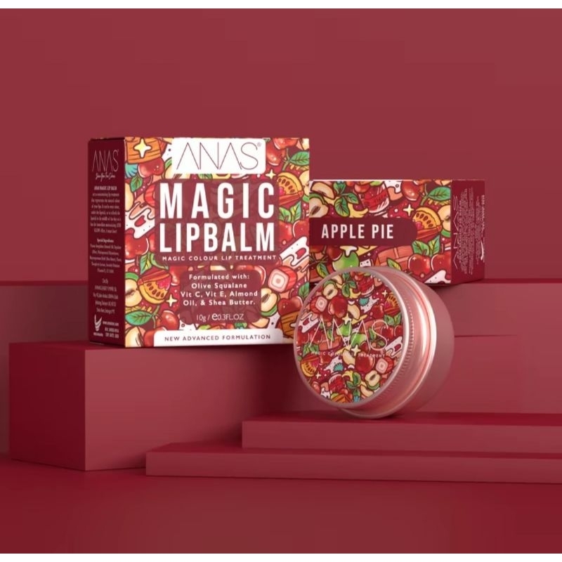 ANAS LIP BALM [APPLE PIE]+🎁 | Shopee Malaysia