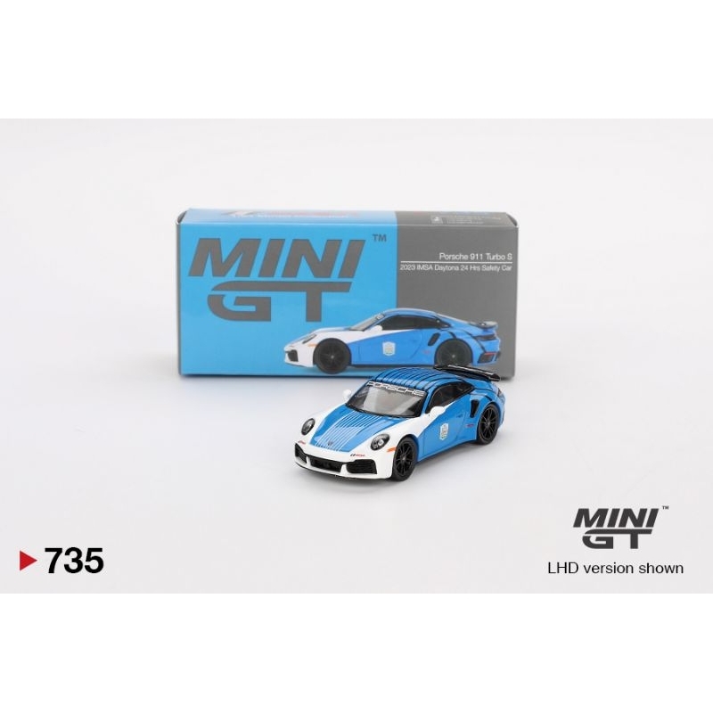 MINI GT Porsche 911 Turbo S Safety Car 2023 IMSA Daytona 24 Hrs ...