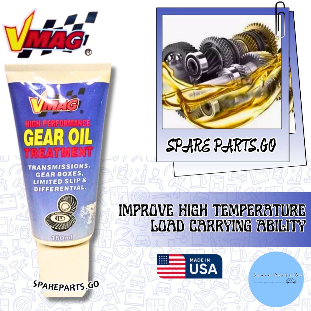 🔥[Ready Stock现货]🔥 VMAG High Performance GEAR OIL Treatment (150ml)💯 ...