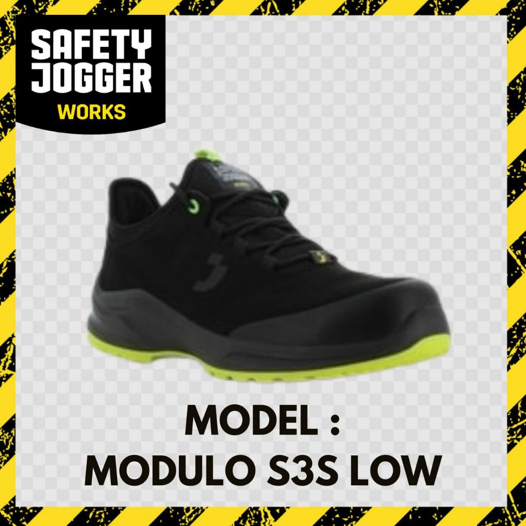 SAFETY JOGGER Modulo S3S Low With ESD Safety Shoe (READY STOCK ...