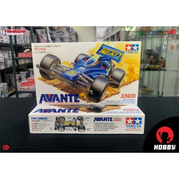 Tamiya 18014 Avante Jr. (Type 2 Chassis) (Mini 4WD) | Shopee Malaysia