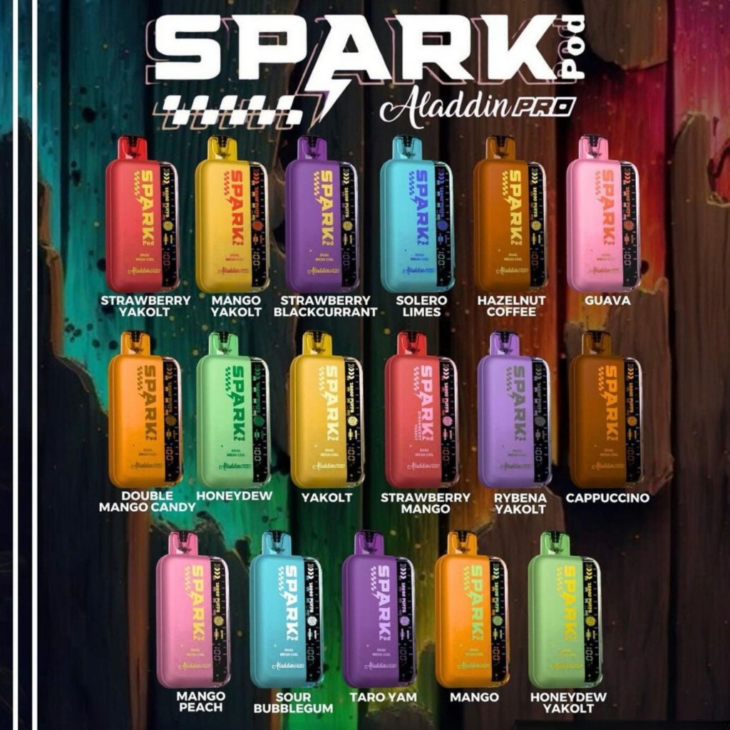 ALADDIN SPARK 16K DISPOSABLE 🔥 Available now | Shopee Malaysia