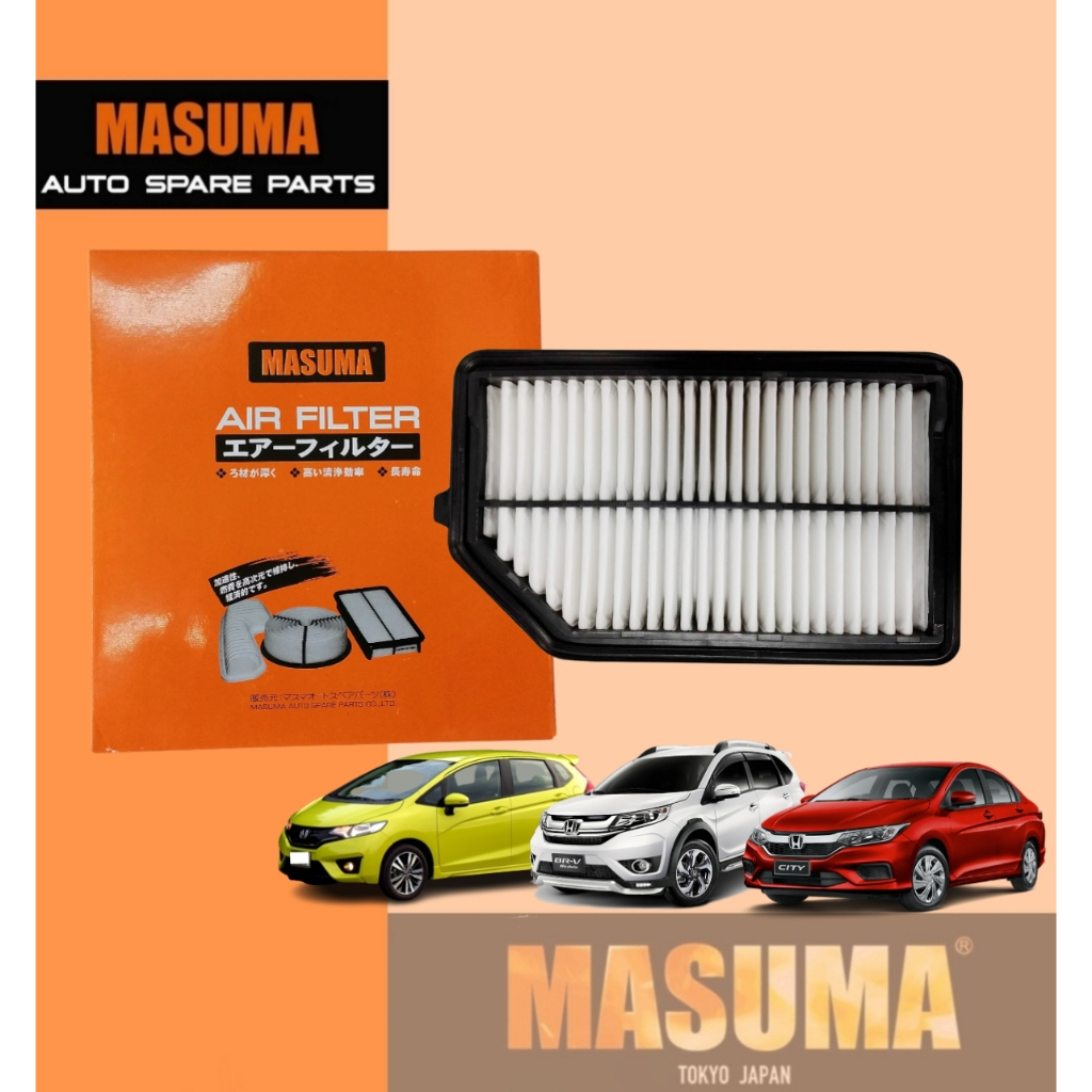Honda BRV 2017/ City 2014/ Jazz 2014 Masuma Japan Air Filter | Shopee ...