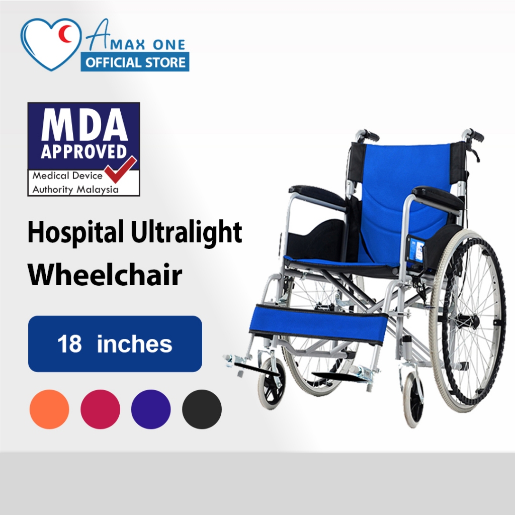 [Same Day Delivery] Self Propelled Hospital Ultralight Wheelchair ...