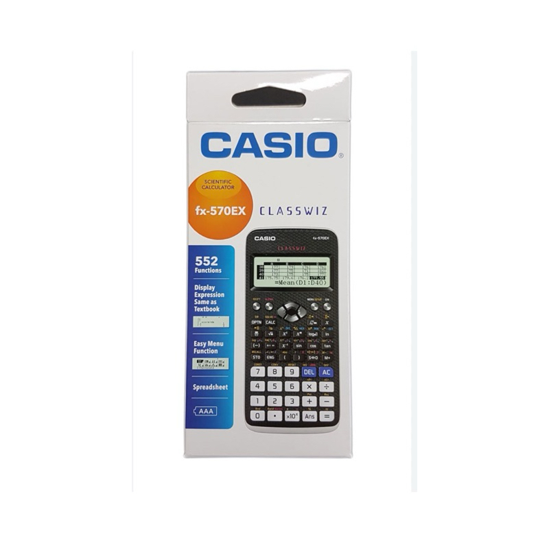 CASIO SCIENTIFIC CALCULATOR CLASSWIZ FX-570EX (Original) | Shopee Malaysia