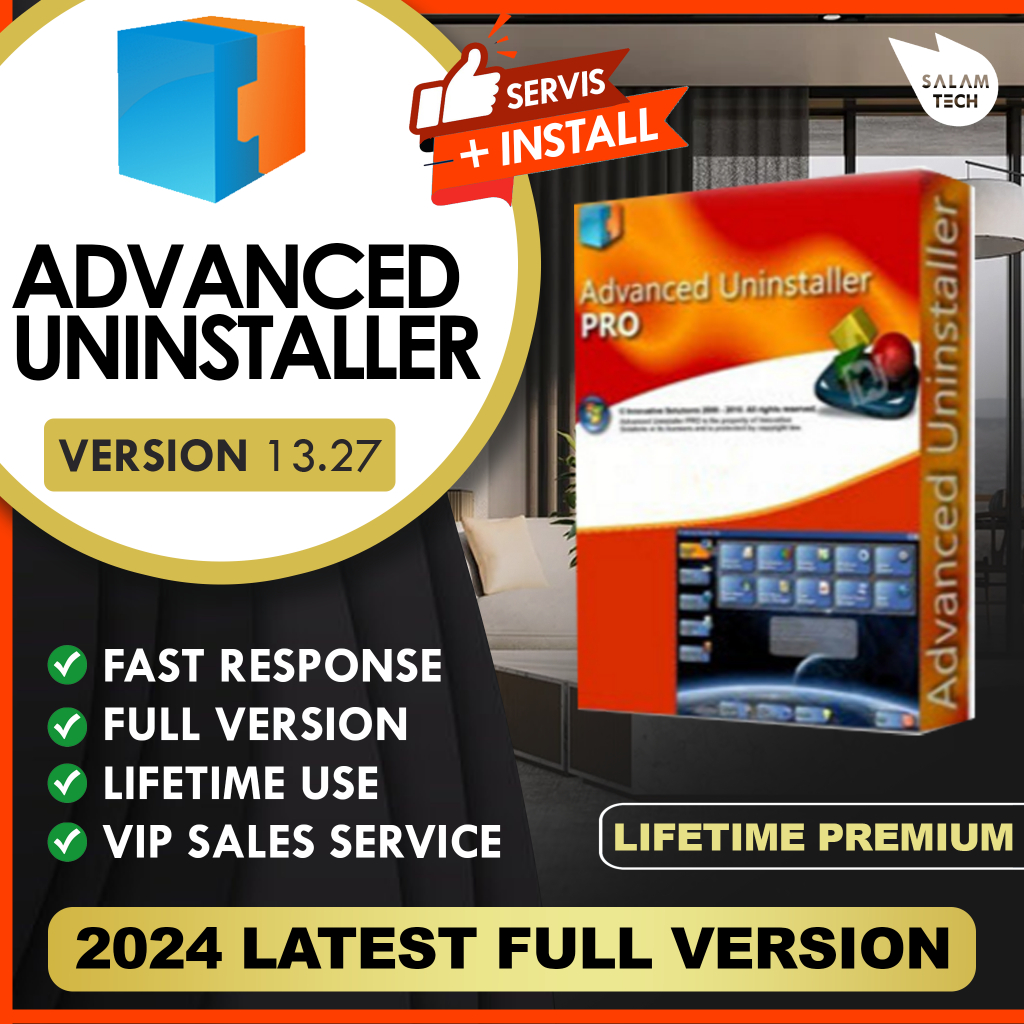 Advanced Uninstaller PRO 13.27⚡ LIFETIME PREMIUM ⚡LATEST 2024 ⚡ ...