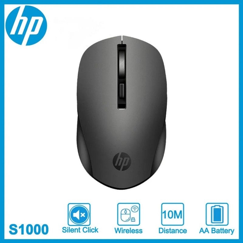 Ready Stock in Kedah HP S1000 PLUS Wireless Silent Click Mouse/Acer OMR ...