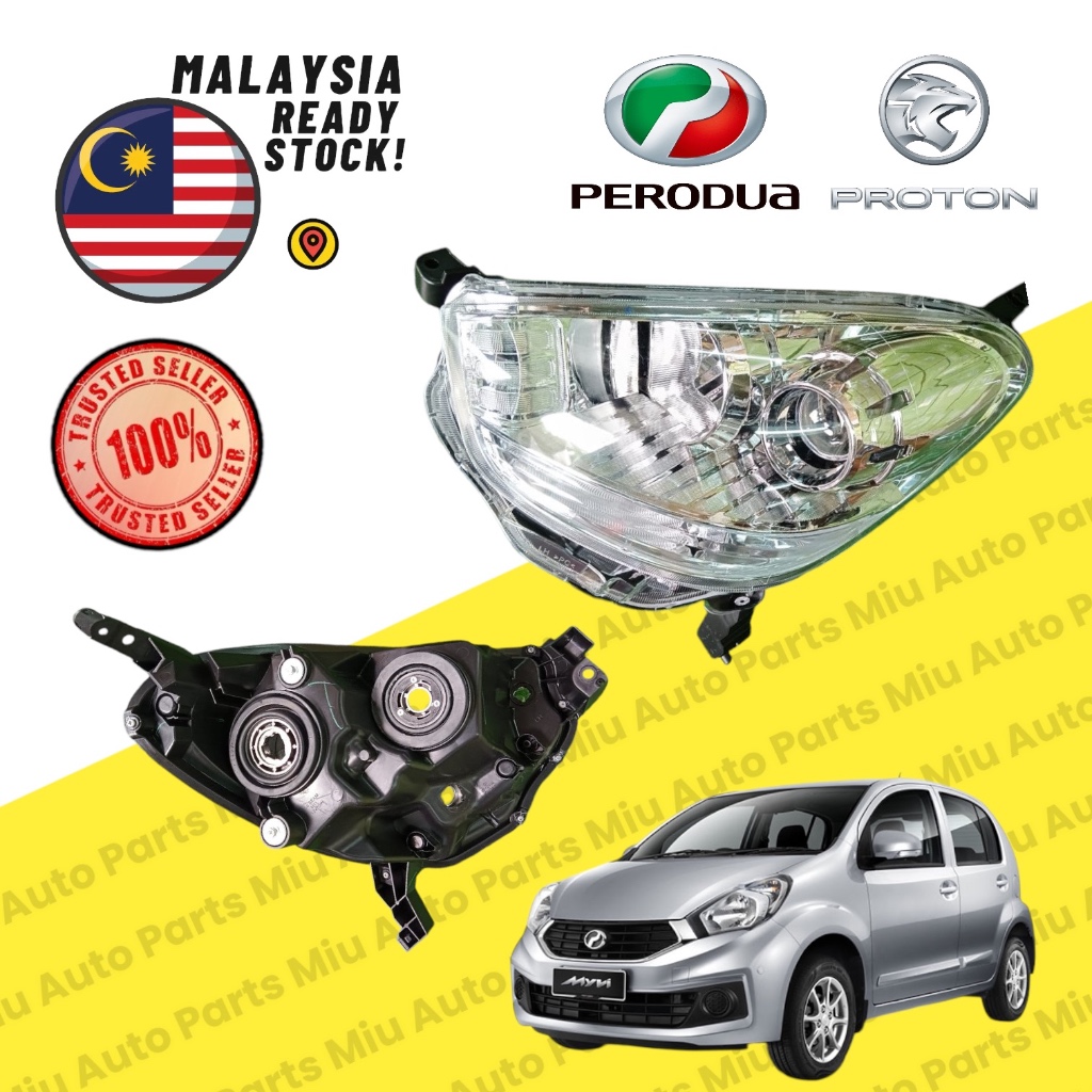 PERODUA MYVI LAGI BEST D54T 11 HEAD LAMP MADE IN THAILAND | Shopee Malaysia
