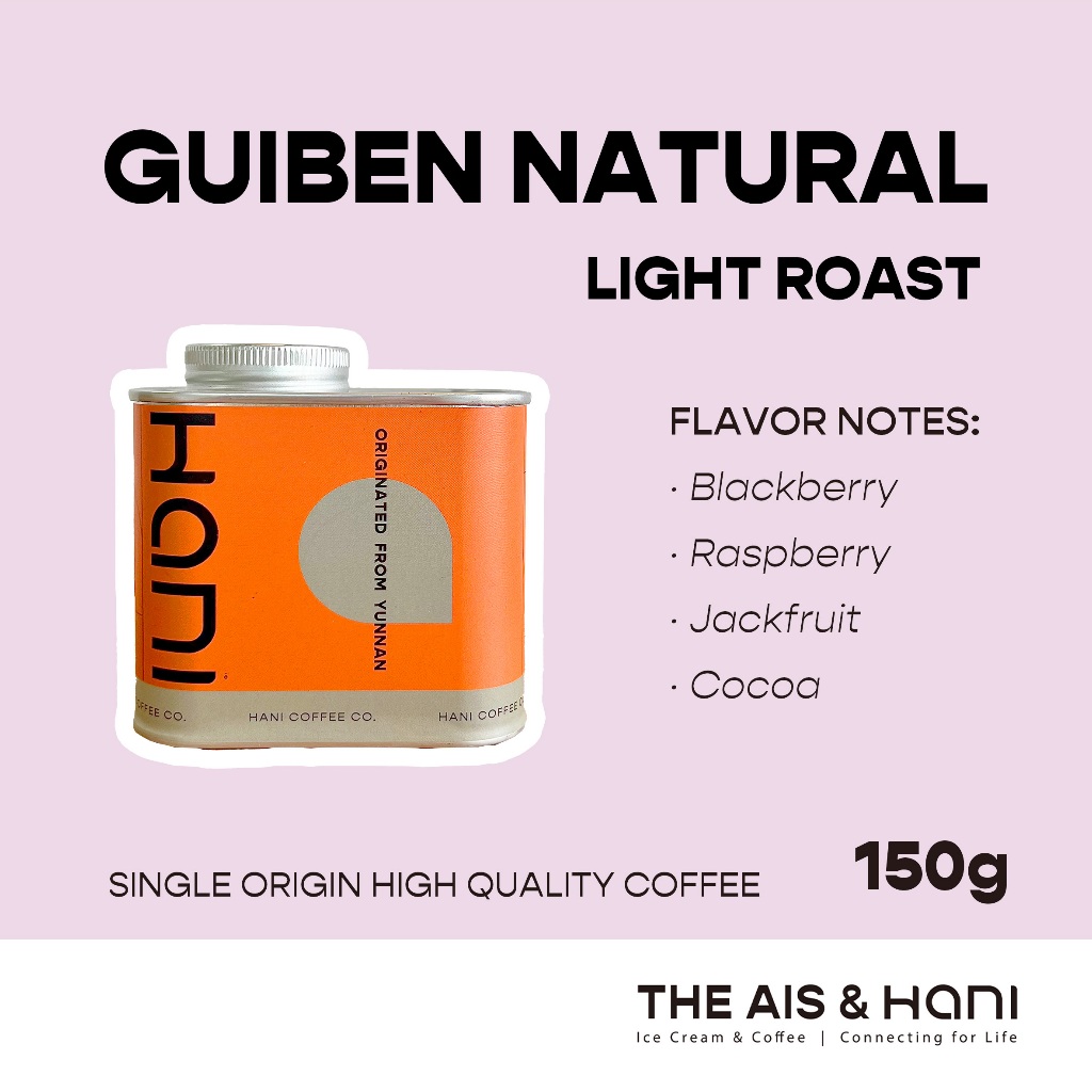Guiben Natural The Ais & Hani freshly in house roasted Single Origin ...