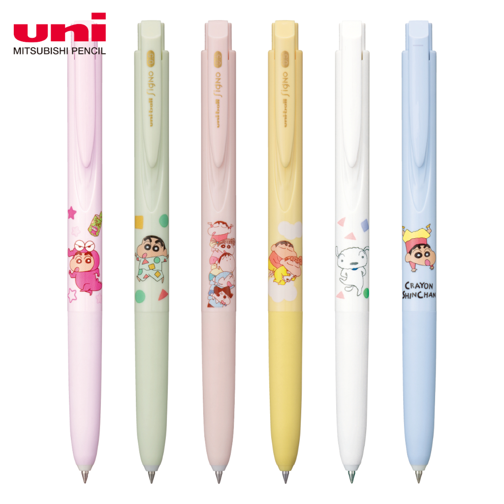 【Uni】Signo RT1 Gel Ink Pen Crayon Shinchan Limited Series 0.5mm Black ...