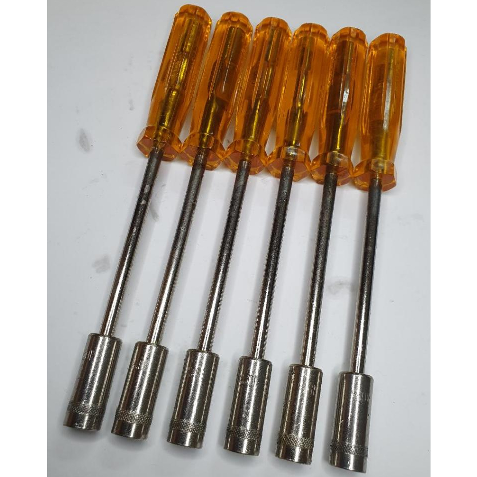 STAR NUT DRIVER 10mm [MADE IN JAPAN] [Rusty] | Shopee Malaysia