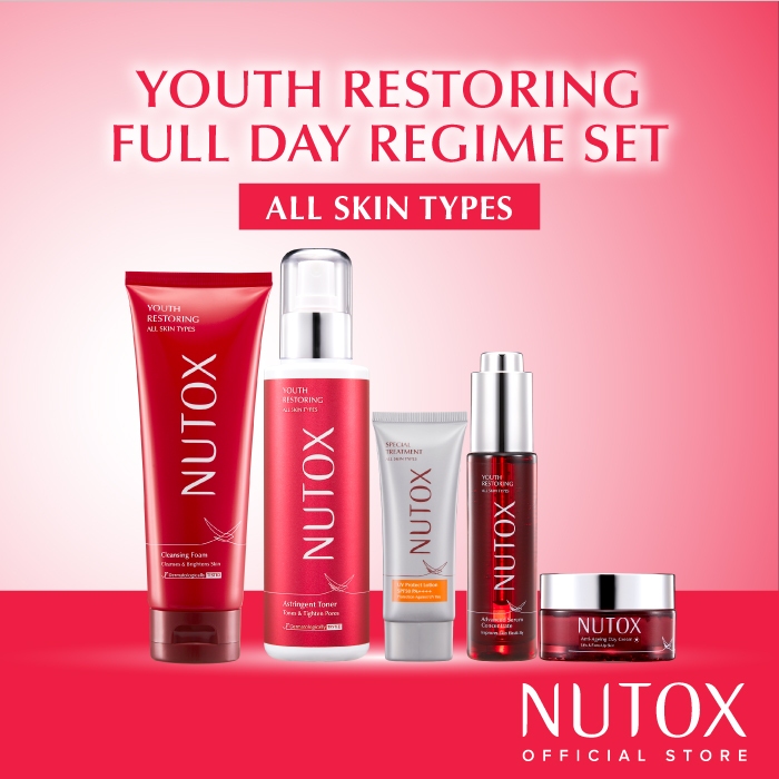 [Bundle of 5] Nutox Youth Restoring Full Day Regime Set I (All Skin ...