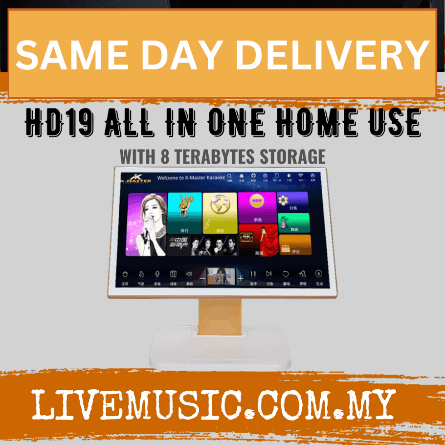 K-Master HD19 Touch Screen All In One Android Song Machine ( I Unit ) | Shopee Malaysia