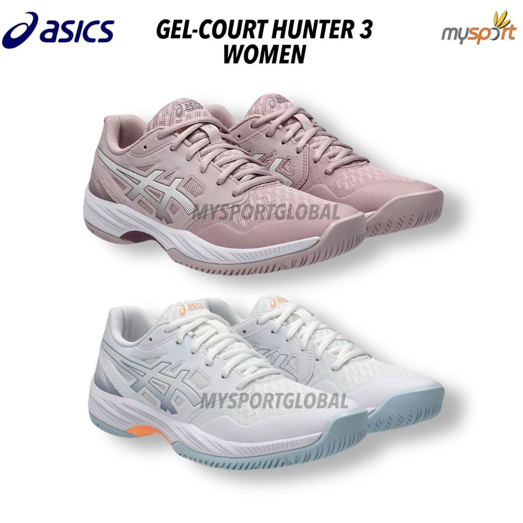ASICS GEL COURT HUNTER 3 ( WOMEN ) Indoor Badminton Shoes Tennis Shoes Volleyball Shoes | Shopee ...