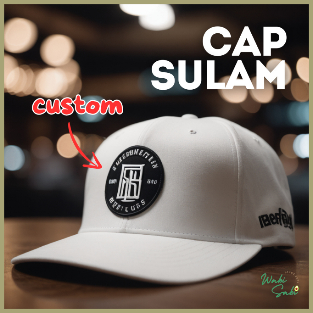 Custom Sulam Topi Nama / Logo Embroidery BASEBALL Cap H6 | Shopee Malaysia
