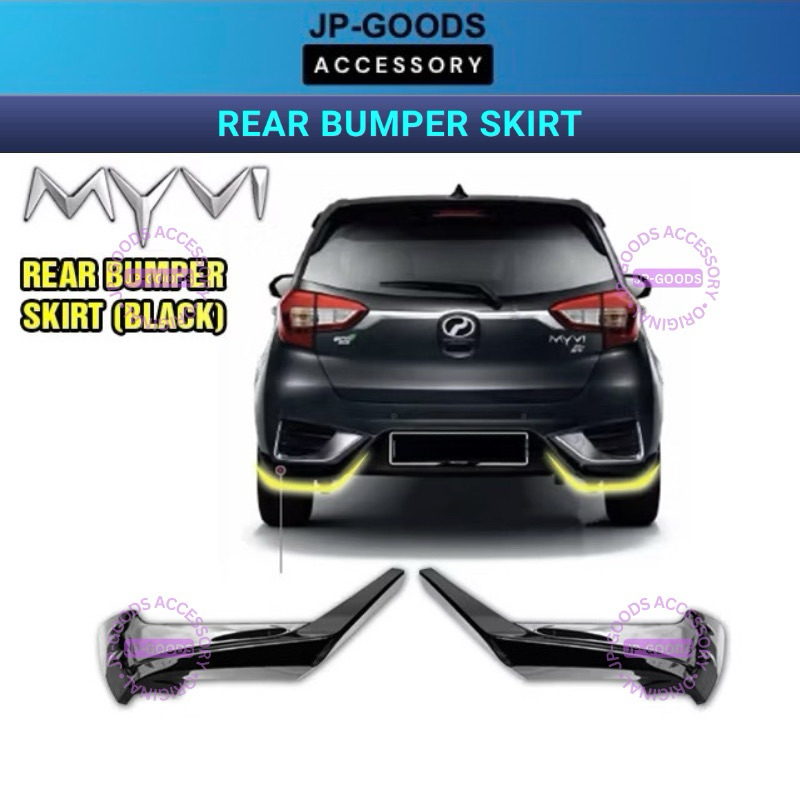 Perodua Myvi G3 2018 - 2022 / 2023 - 2024 Rear Skirt Gear Up Body Kit ...