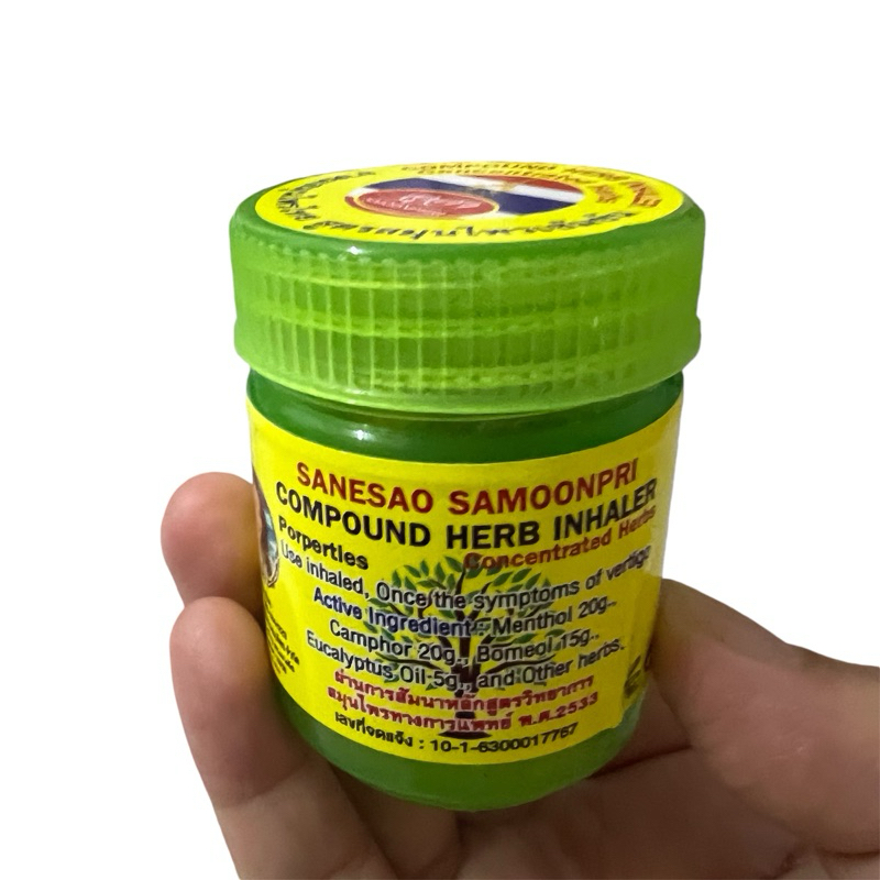 Terapi sedut cengkih Sanesao Compound herb inhaler ORIGINAL Thailand ...