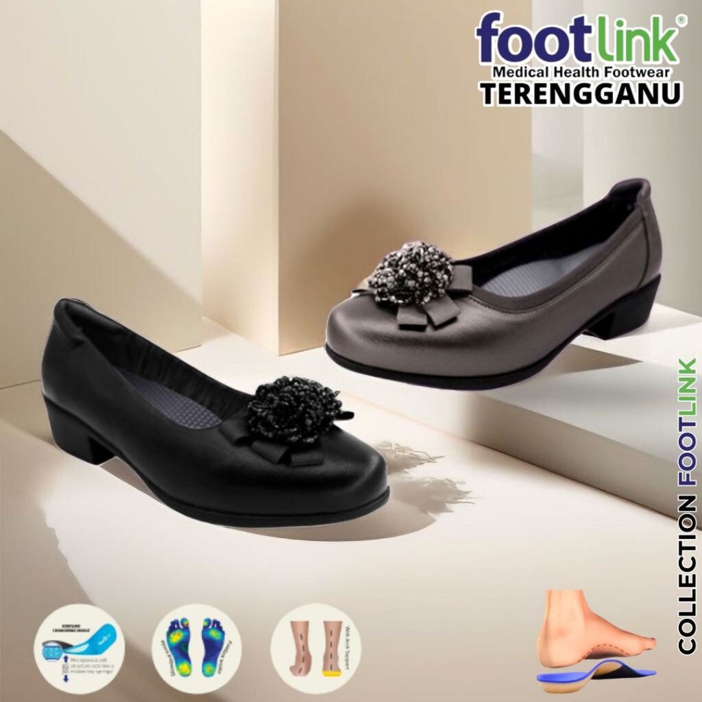 Footlink TH 7175 & TH 6175 Health Women Shoe | Shopee Malaysia