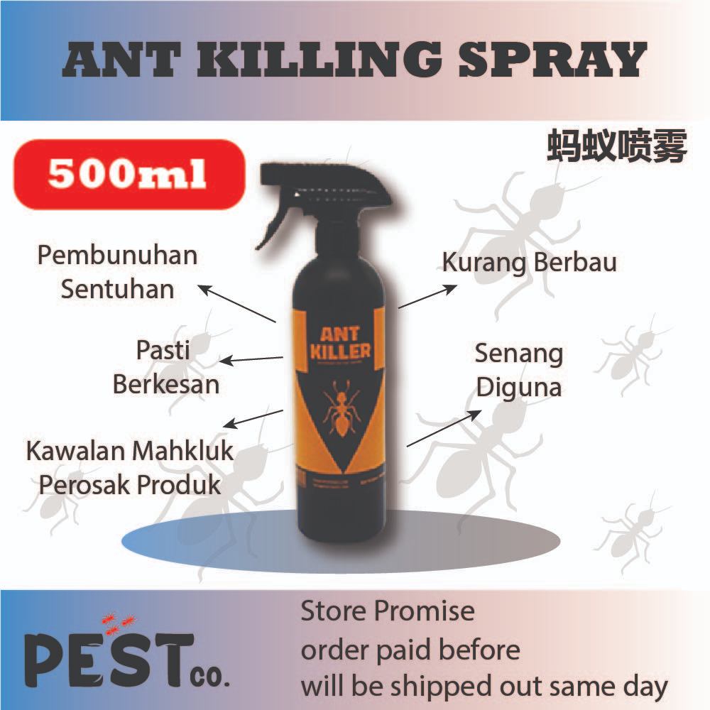 Penyembur Semut Beracun Ubat Semut 500ml /Ant Killing Spray / Racun ...