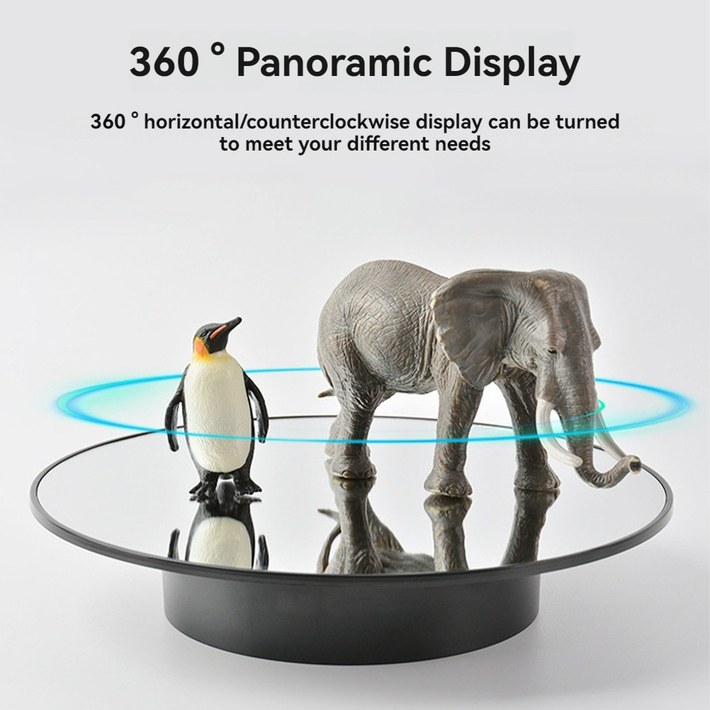 Rotating Turntable Display Stand 20CM 360° Display USB Motorized ...