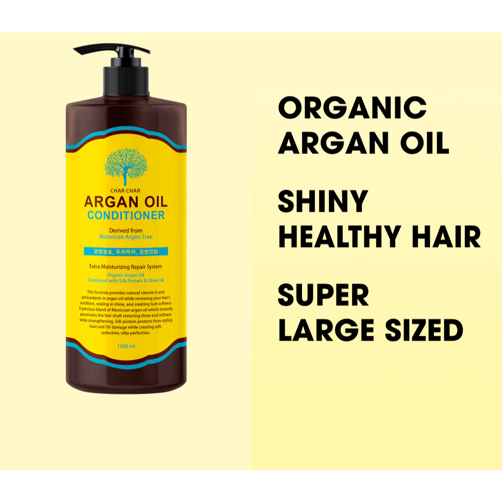 EVAS Char Char Argan Oil Conditioner 1500ml | Shopee Malaysia