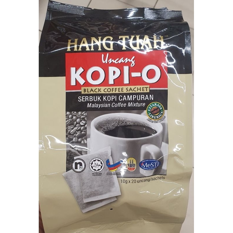 HANG TUAH UNCANG KOPI-O SERBUK KOPI CAMPURAN (10G x 20S) | Shopee Malaysia