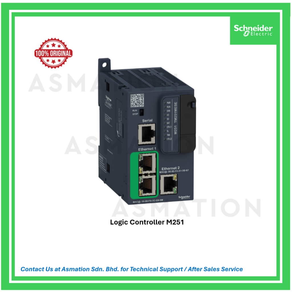 Schneider Modicon M251 PLC TM251MESE TM251MESC Ethernet CAN Controller ...