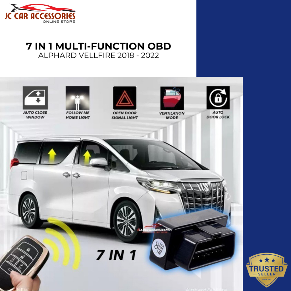 Toyota Alphard Vellfire OBD Auto Close Window Up System Auto Lock 2018 ...