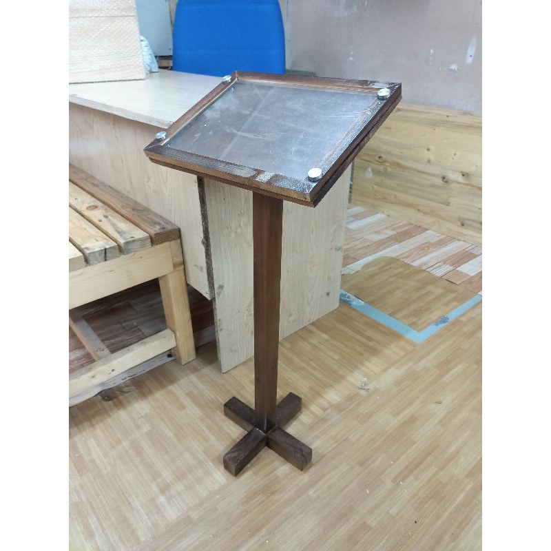 Signage Stand Dari Kayu Pinewood Ketinggian 110cm | Shopee Malaysia