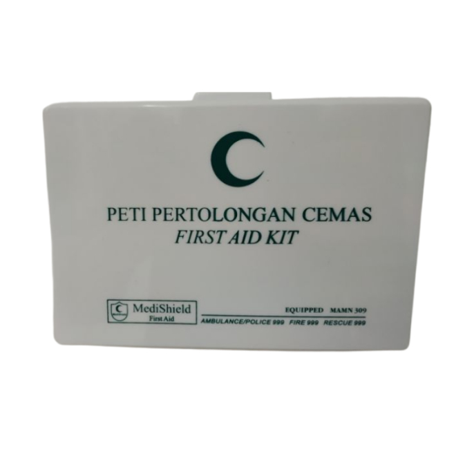 MEDISHIELD FIRST AID KIT EQUIPPED MAMN 309 (EXP 02/2025) | Shopee Malaysia