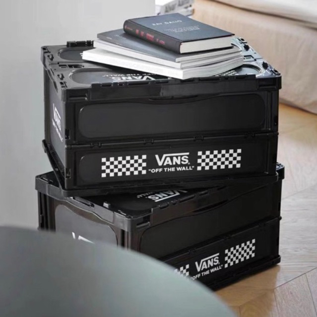 Original Vans Off the Wall Foldable Storage Organizer Box Shoe Rack ...
