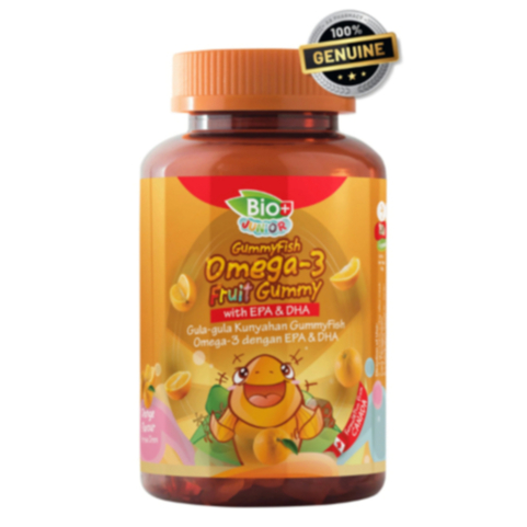 BioPlus Junior Omega-3 (DHA+EPA) Gummy 80's (Orange) | Shopee Malaysia